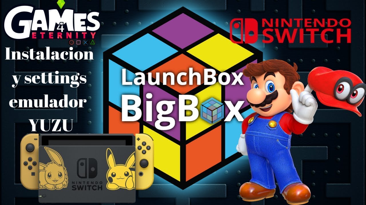 LaunchBox y Big Box | #12 Instalacion y configuracion Yuzu | Nintendo ...