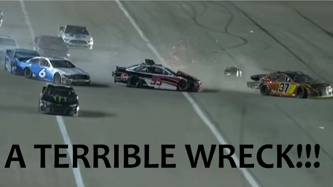 Worst NASCAR Crashes: Kansas Edition - YouTube