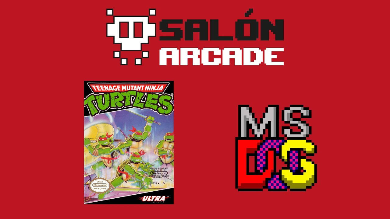 Teenage Mutant Ninja Turtles PC MS-DOS (1989) - YouTube
