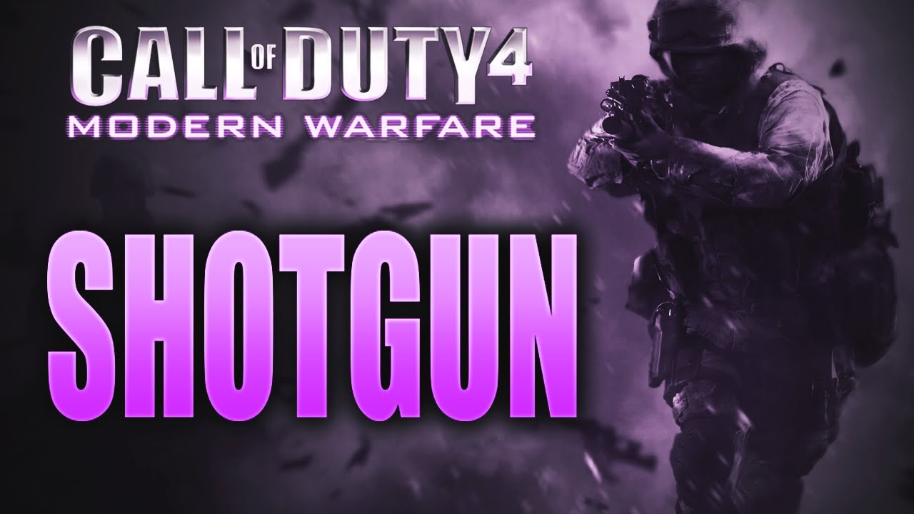 COD HISTORY: BEST SHOTGUN - Call of Duty 4: Modern Warfare - LIVE w ...