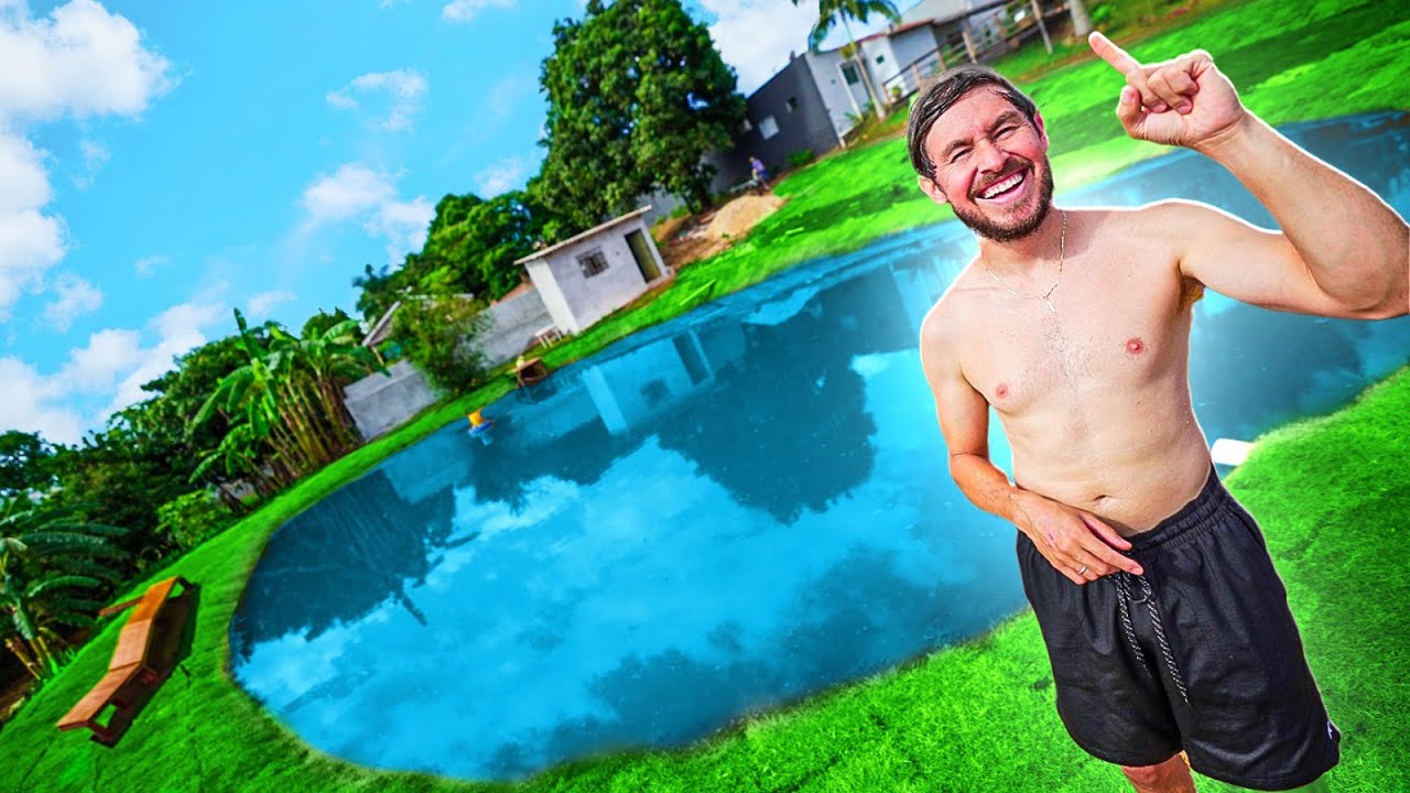 AGORA SIM O LAGO ESTA OFICIALMENTE FINALIZADO - YouTube