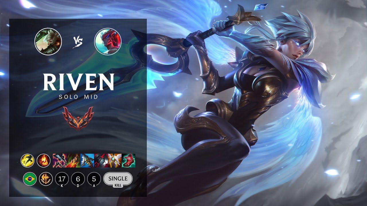Riven Mid vs Yone - BR Grandmaster Patch 12.9 - YouTube