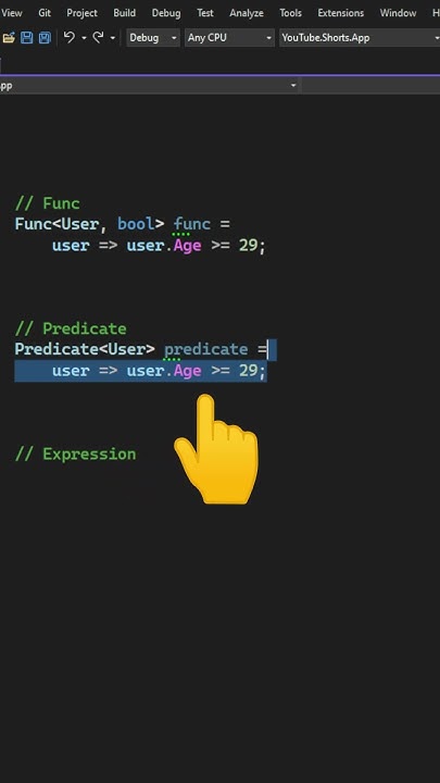 The Difference Between Func, Predicate, and Expression in C# - YouTube