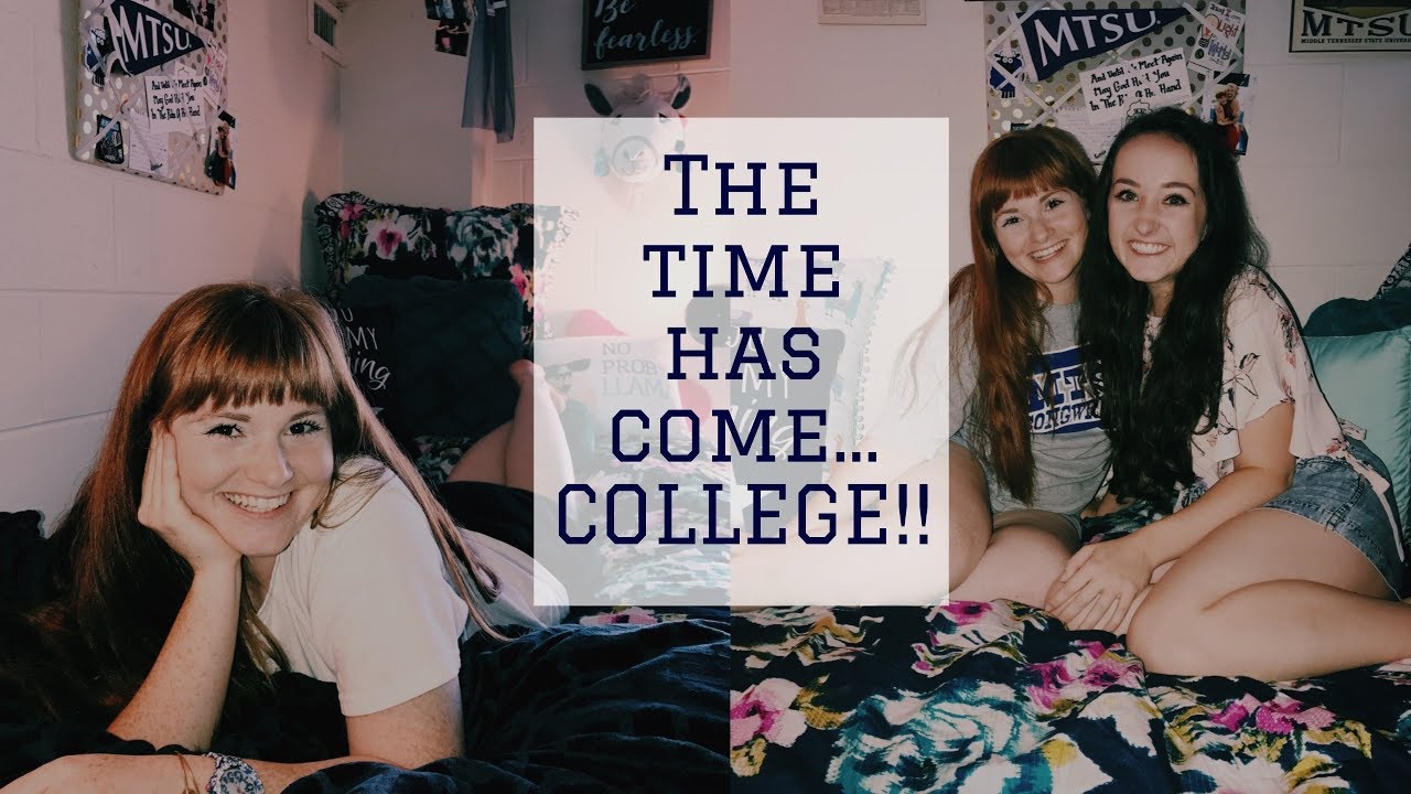 Vlog #2-The time has come...COLLEGE!! - YouTube