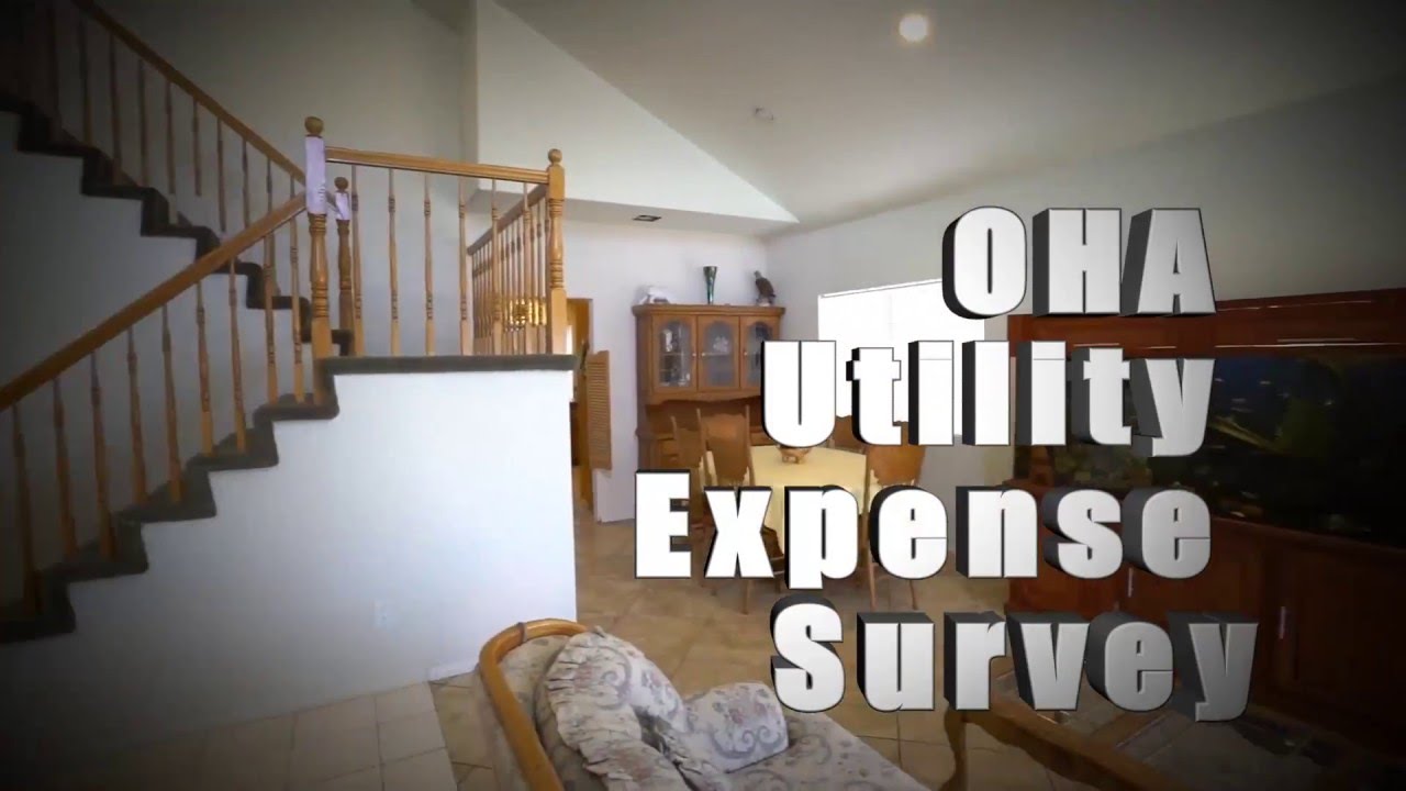 OHA Utility Expense Survey for Germany: OLD Version - YouTube