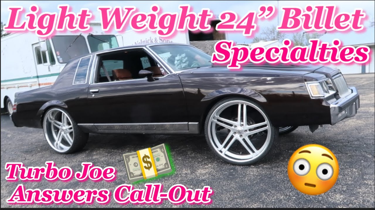 TURBO JOE SHOWS HIS NEW WHEELS AND RESPONSE TO HIS CALL OUT!!! - YouTube