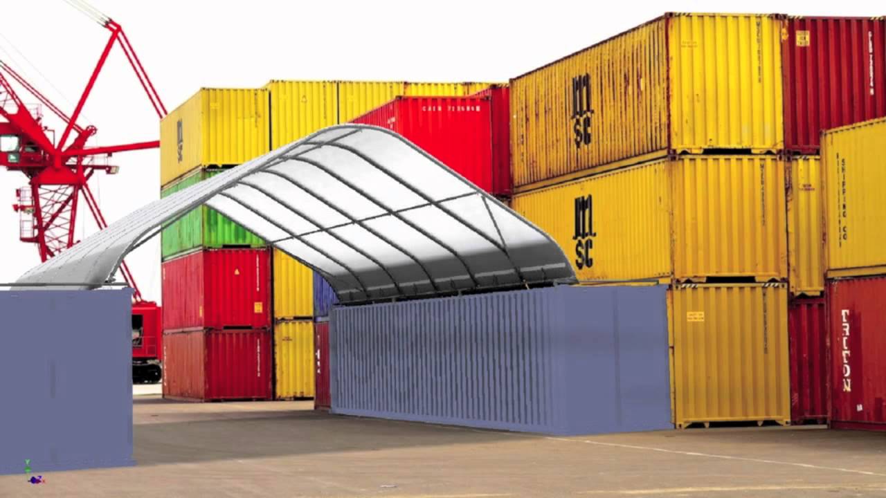 CONTAINER CANOPIES - YouTube