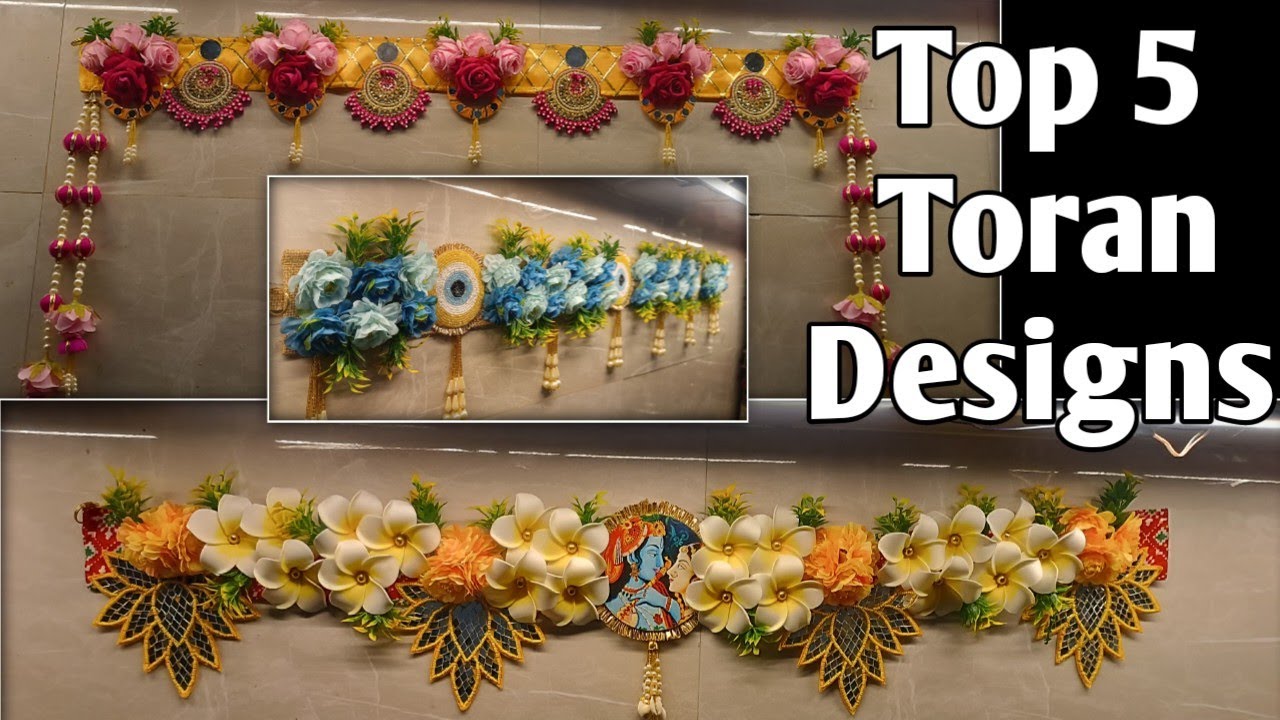DIY Toran Making Ideas💡| Toran Designs | Diwali Special Toran Design # ...