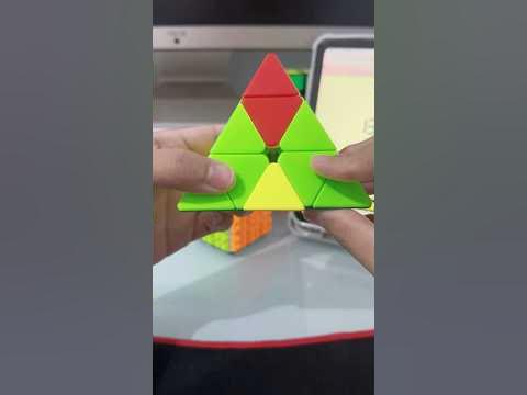 RUBIK TRIANGLE PYRAMINX CUBE - YouTube