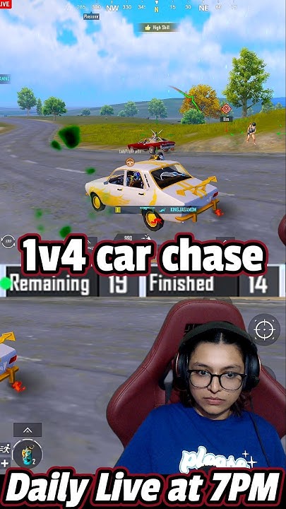 1v4 car chase clutch #shorts #bgmi #pubgmobile - YouTube