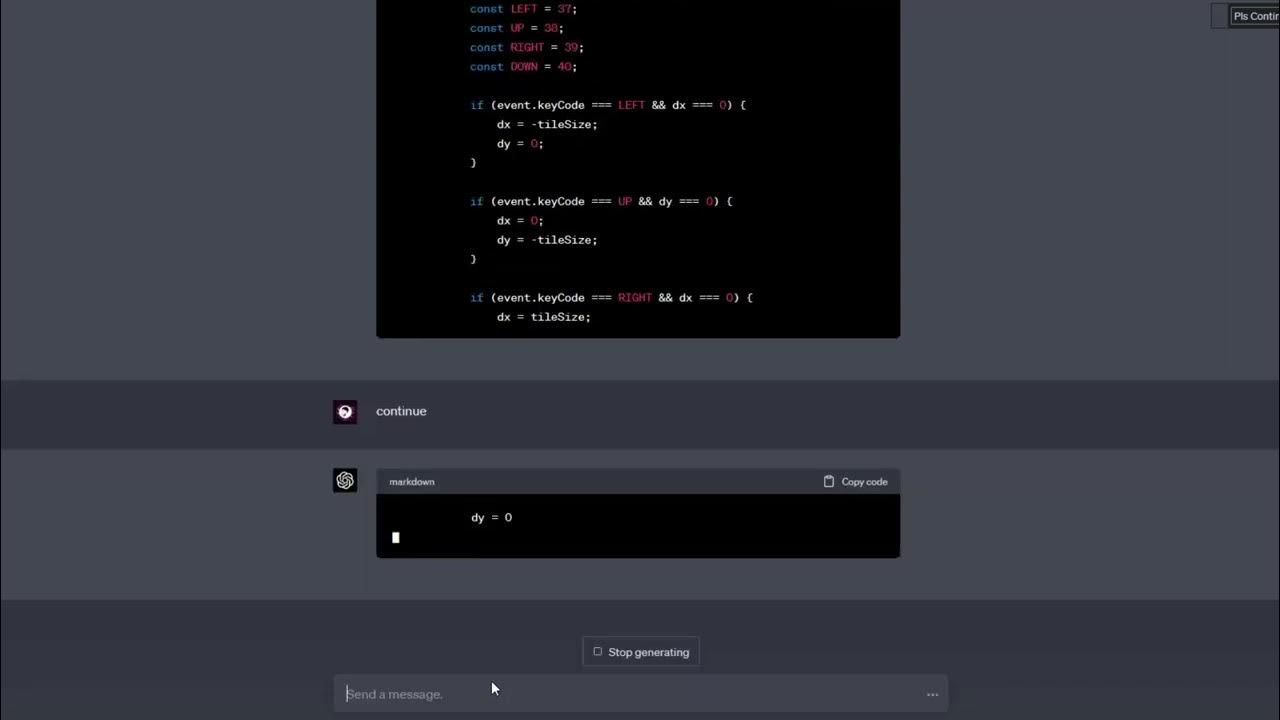 Just 1 Minute! Create Snake Game Using Chat GPT? - YouTube
