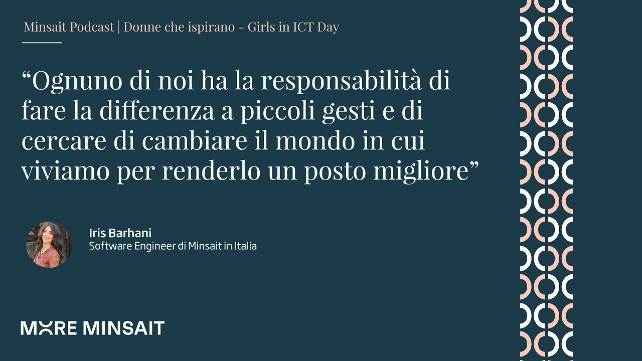 60 - Donne che ispirano con Iris Barhani - Speciale Girls in ICT Day ...