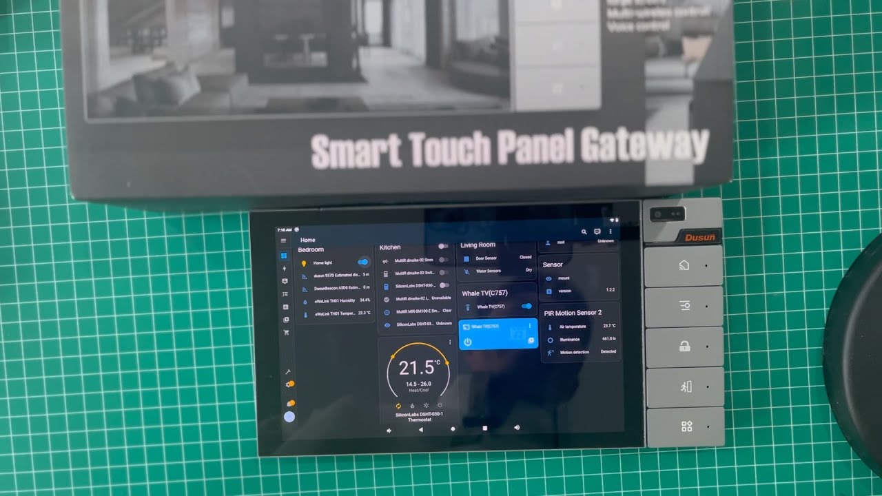 Smart Touch Panel Gateway (DSGW-120) Unboxing, Features & Running Home ...