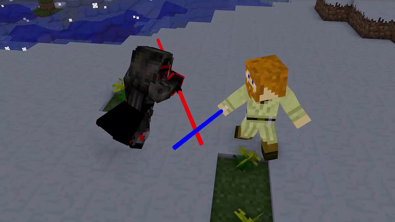 star wars - minecraft animation / אנימציית מיינקראפט מלחמת הכוכבים ...