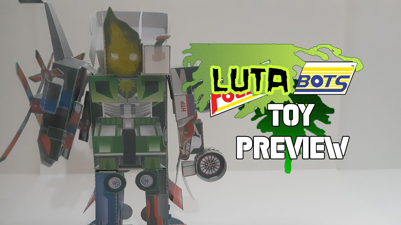 Foldabots Toy Preview (Aninobots/Aninotron) #BringingBackFoldabots # ...