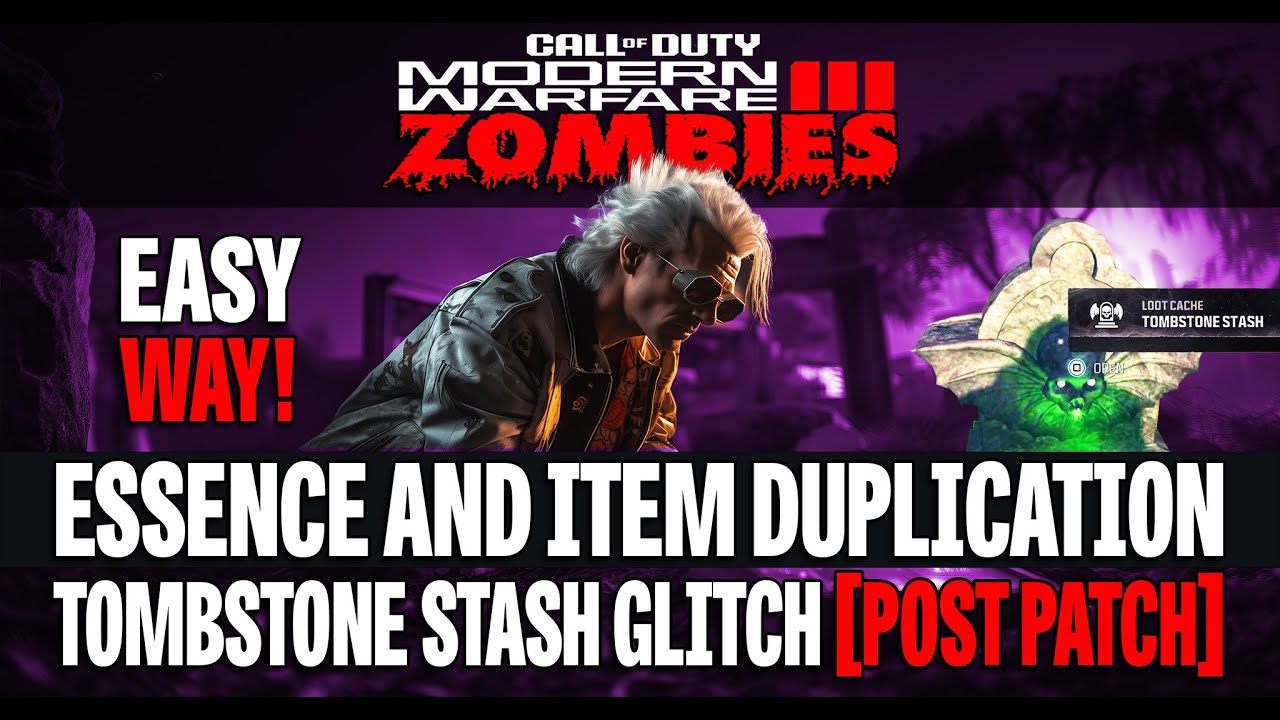 [NEW] MW3 ZOMBIES GLITCHES UNLIMITED ESSENCE AND ITEM DUPLICATION TOMBSTONE GLITCH [POST PATCH ...