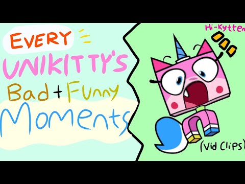 (SHORT VIDEO CLIPS ) Every UniKitty's Bad+Funny Moments 🤣 - Hi-Kytten 😺 ...