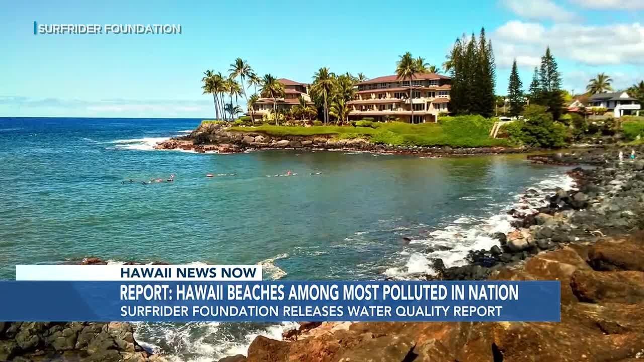 Hawaii has some of the most polluted beaches in the country - YouTube