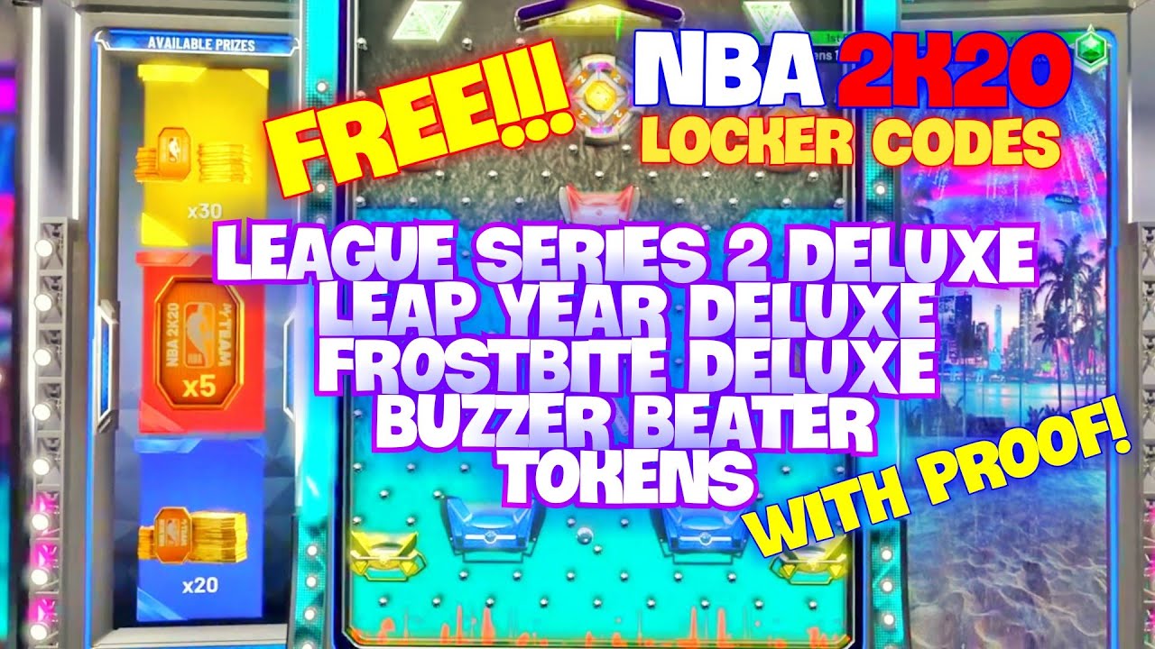 NBA Locker Codes 2K20 FREE Card Packs League Series 2 Leap Year NBA Locker Codes 2K20 FREE Card Packs League Series 2 Leap Year