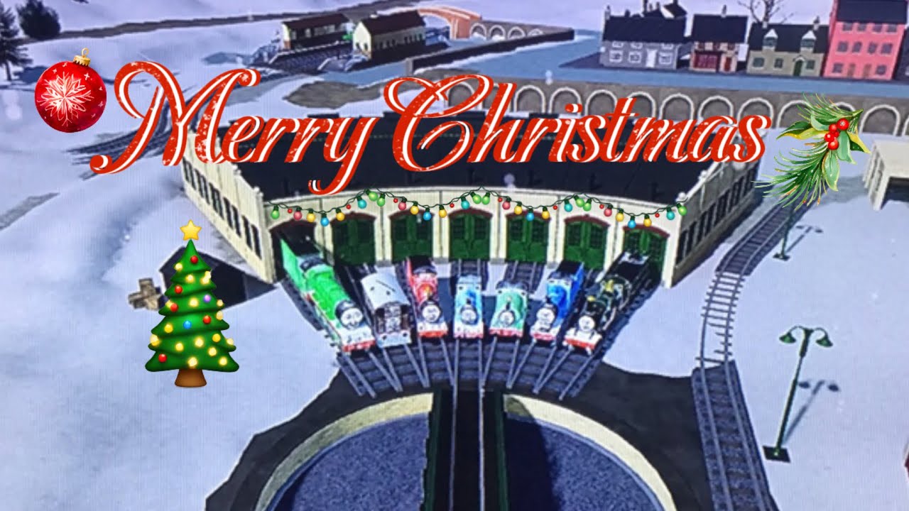 Engines singing a Christmas song (locos online those who snow) - YouTube