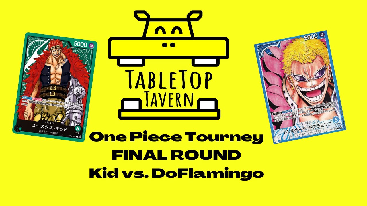Kid vs. Doflamingo | One Piece TCG | Final Round - YouTube
