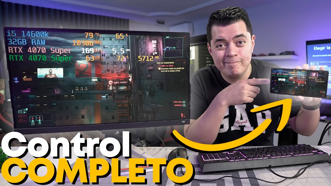 Como controlar una PC de manera remota FACILMENTE - YouTube