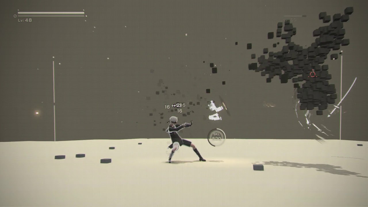 9S goes insane - Nier Automata - YouTube