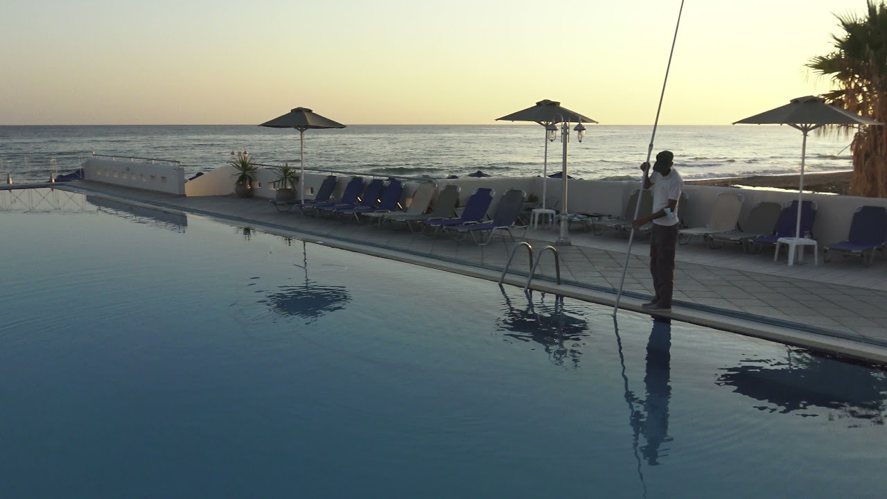 Kavros Beach & Rethymno, Crete, Greece - 4K - YouTube