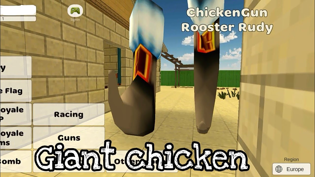 Chicken gun new glitch/ new monster chicken glitch - YouTube