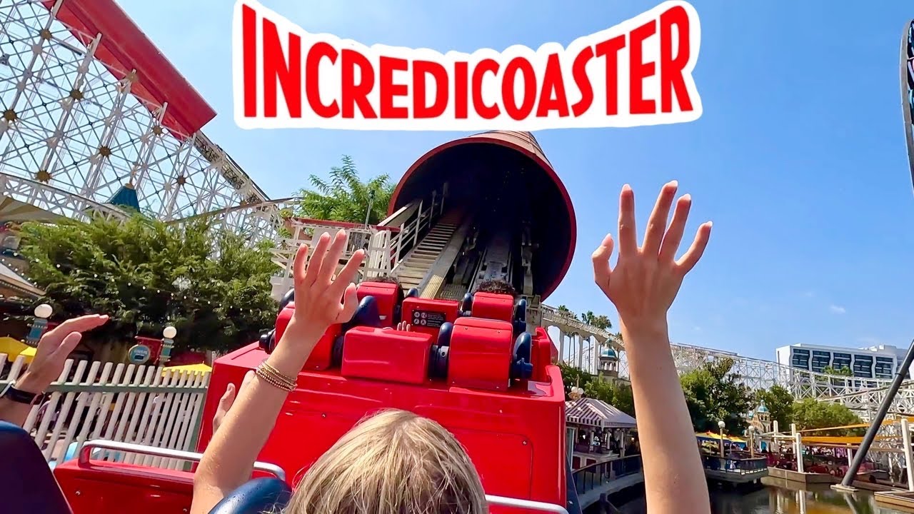 September 2024 Incredicoaster Full Ride - Disneyland California ...