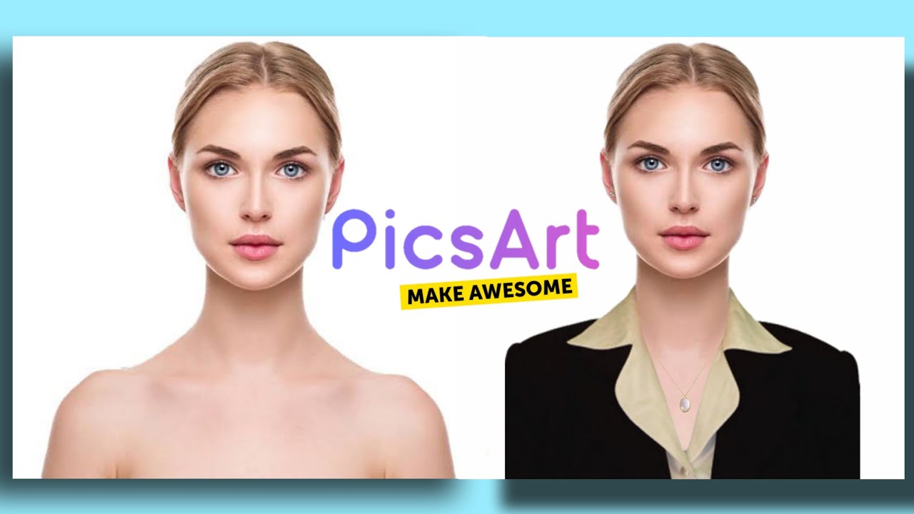 DIY ID picture using Picsart - YouTube