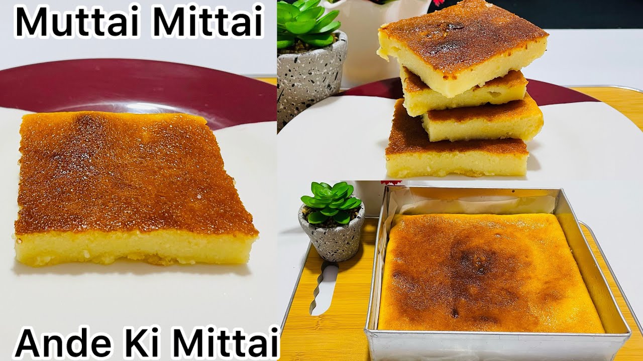 Mouth Melting Muttai Mittai Recipe |Ande Ki Mithai | How to make Egg ...
