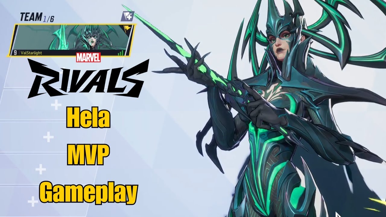 Hela MVP Gameplay | Marvel Rivals | Closed Alpha Test - YouTube