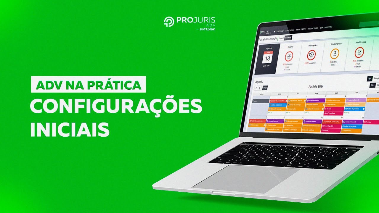 Projuris ADV na prática - Configurações Iniciais - YouTube