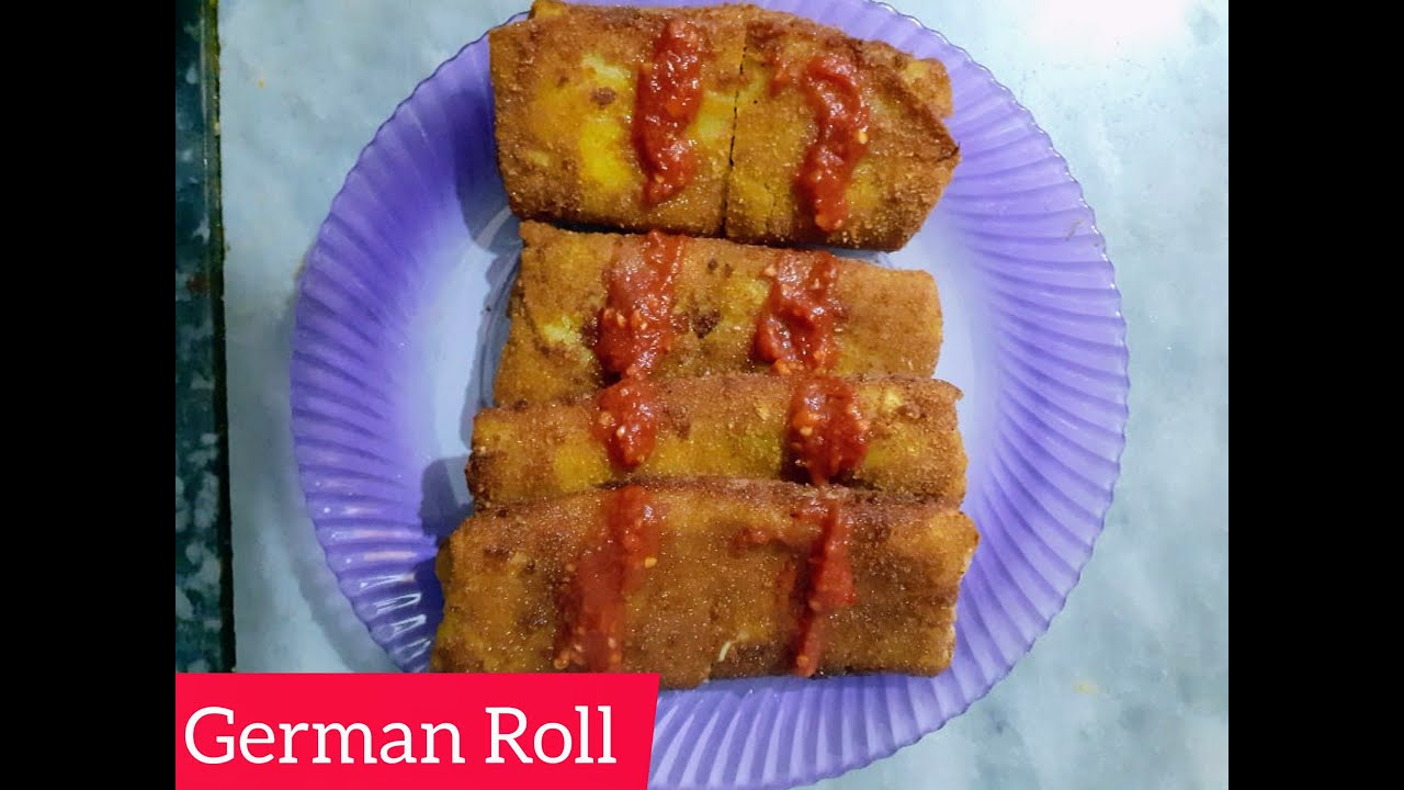 German Roll | How To Made German Roll - YouTube
