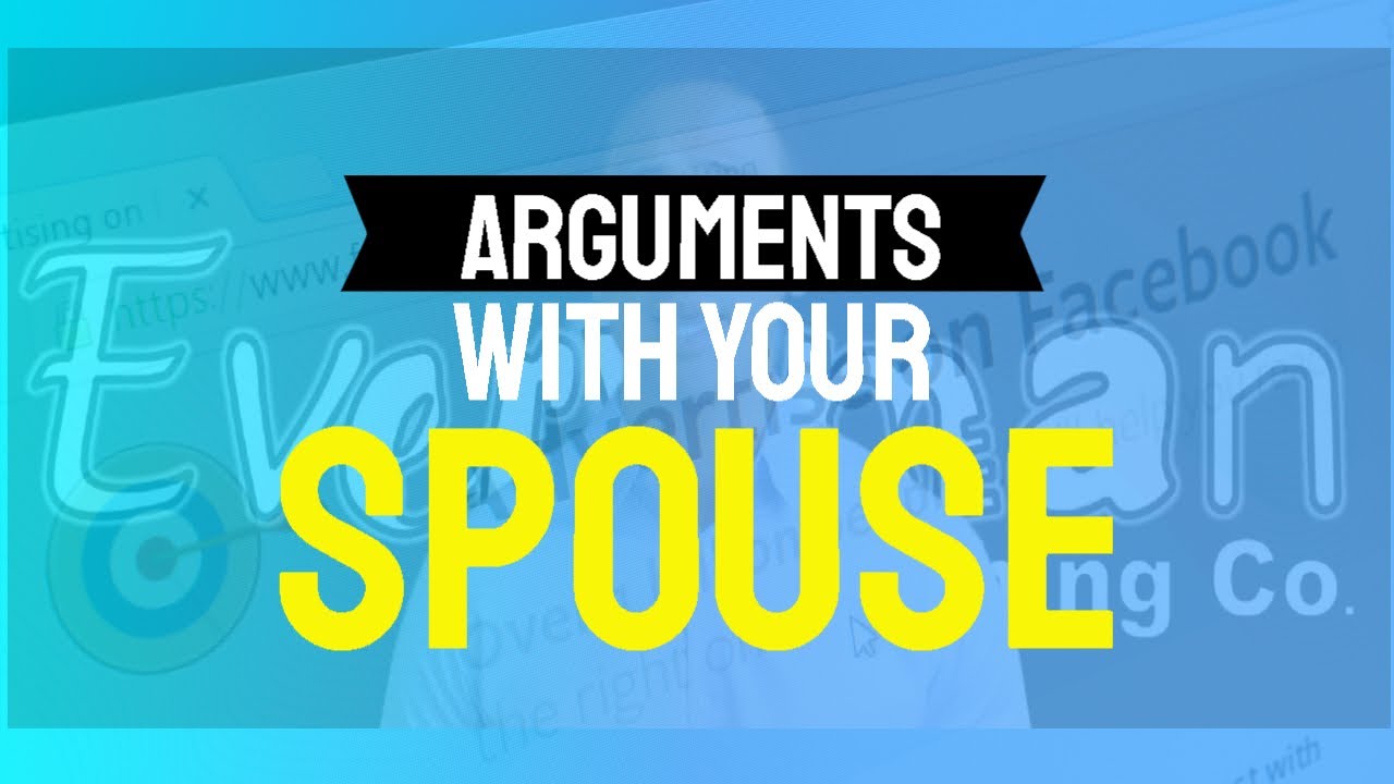 Arguments with your spouse can be tough - YouTube