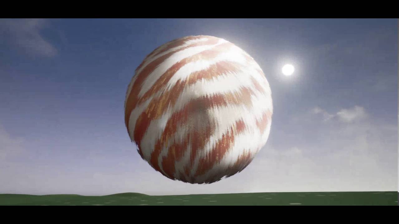 Advanced Fur Shader - Rolling Hills demo - YouTube