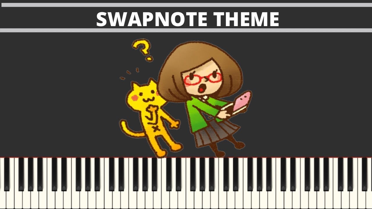 Swapnote Theme [Piano Cover] - YouTube