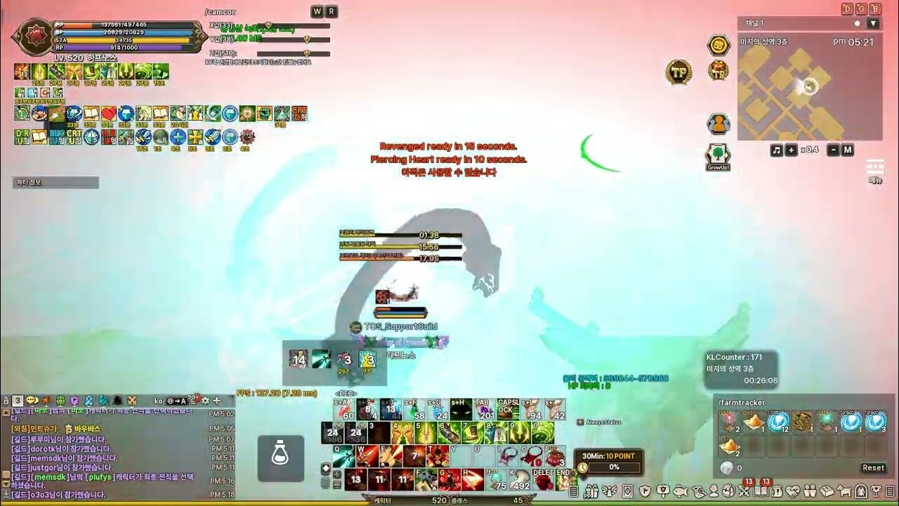 Tree Of Savior - Desperado/Enachan/Assassin 3F Farm [Jurate Season ...