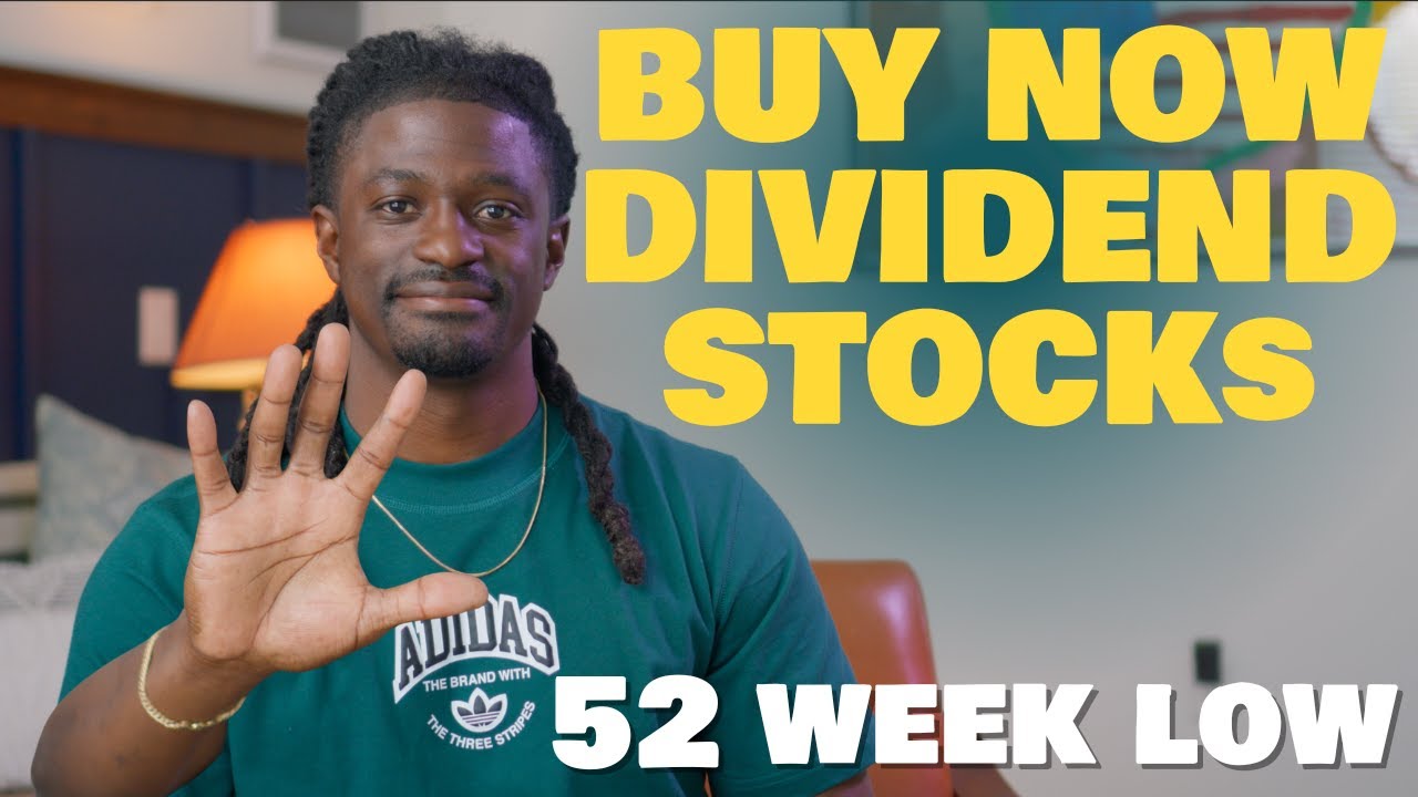 Top Dividend Stocks Near Their 52 Week Low - To Buy Now - YouTube