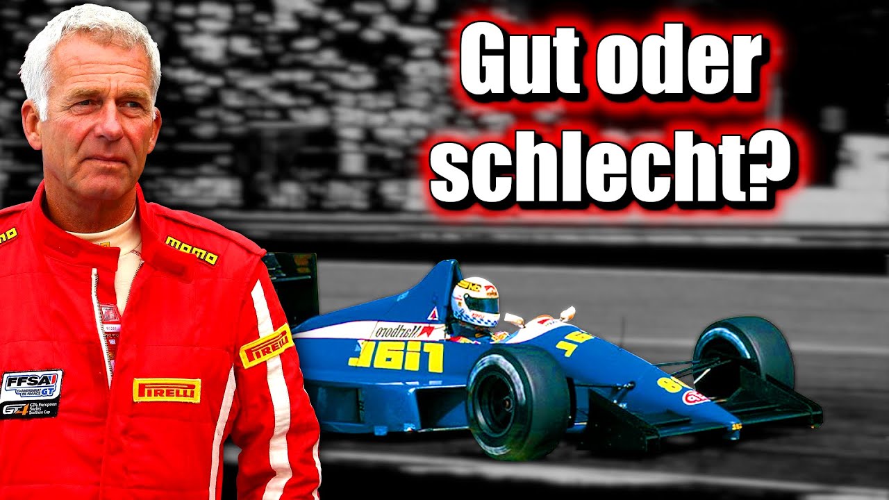 Wie gut war eigentlich Christian Danner in der Formel 1? - YouTube