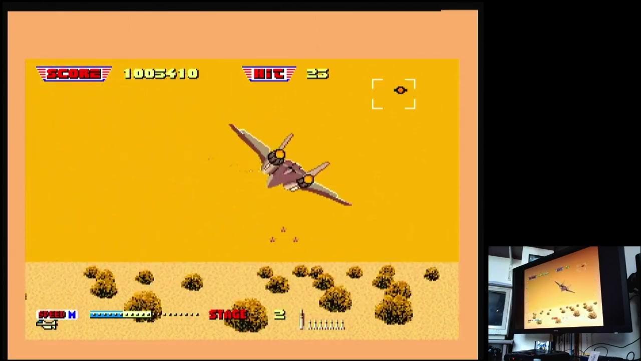 After Burner II Sega Mega Drive Genesis Original hardware - YouTube