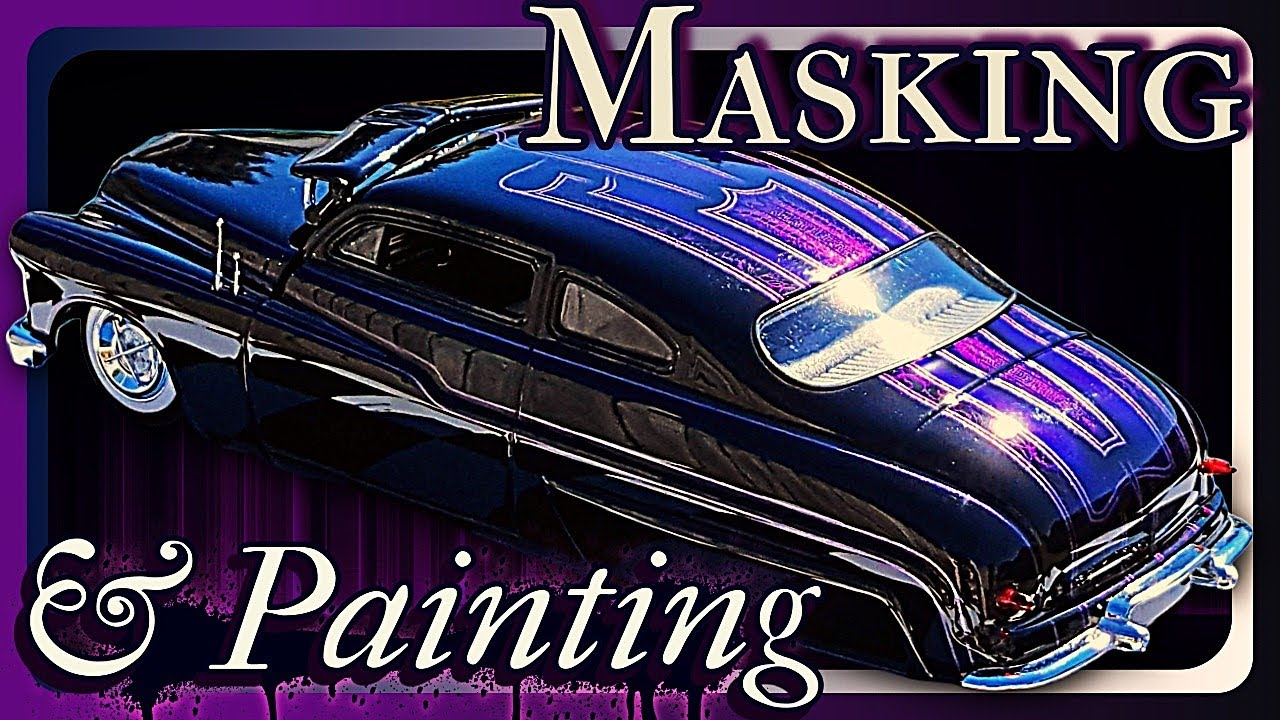 Custom Painting the Revell 49 Mercury. Model Car Building. Paint ...
