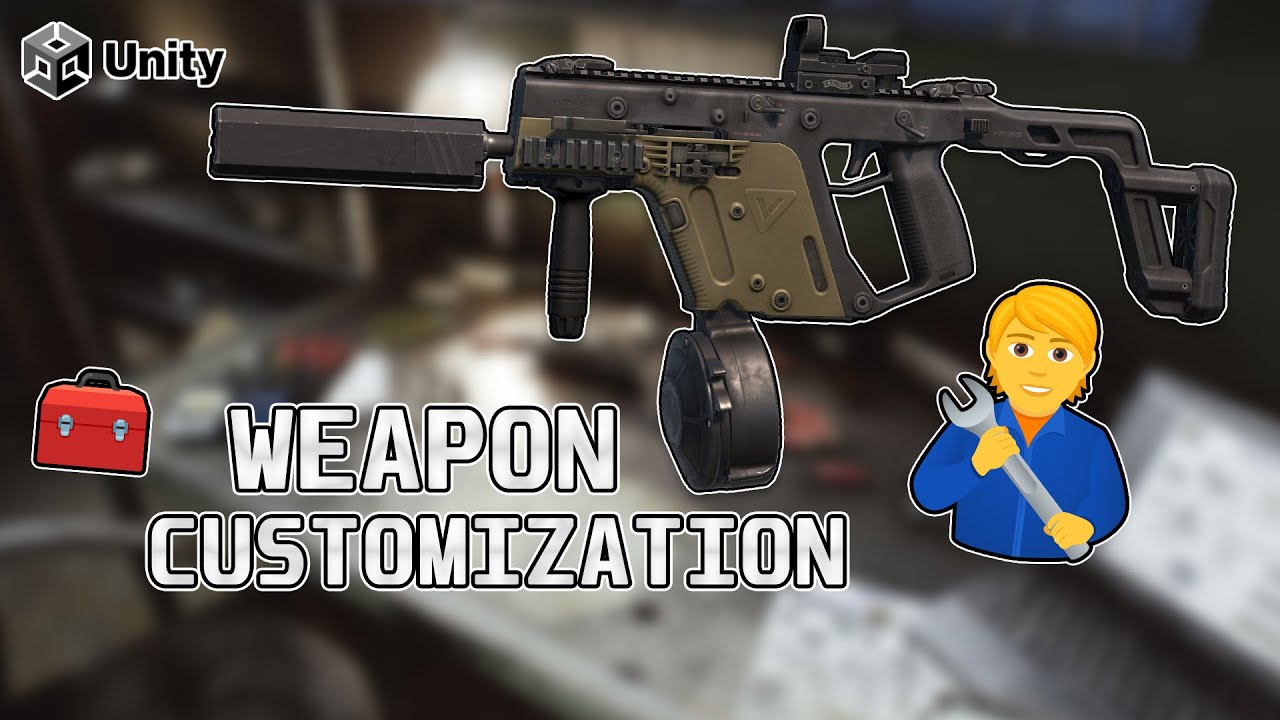 Weapon Customization | Made with Unity! - YouTube