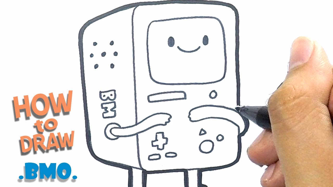 How to Draw bmo from Adventure time |Easy Drawing - YouTube
