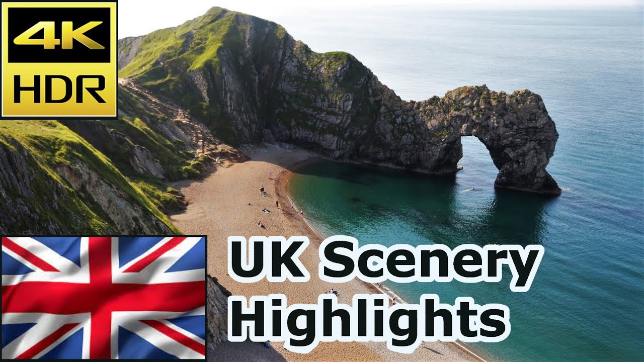 🇬🇧 Great Britain Scenery 4k with Relaxing Music Benedictus - England ...