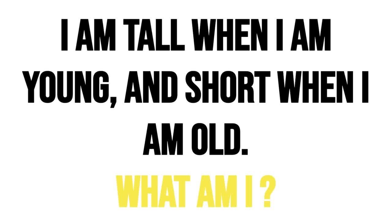 10 EASY RIDDLES EVERYONE SHOULD SOLVE - YouTube