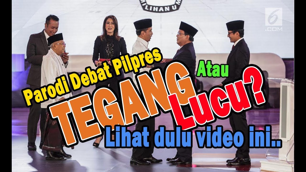 Parodi Debat Capres 2019 - Tema Hukum - YouTube