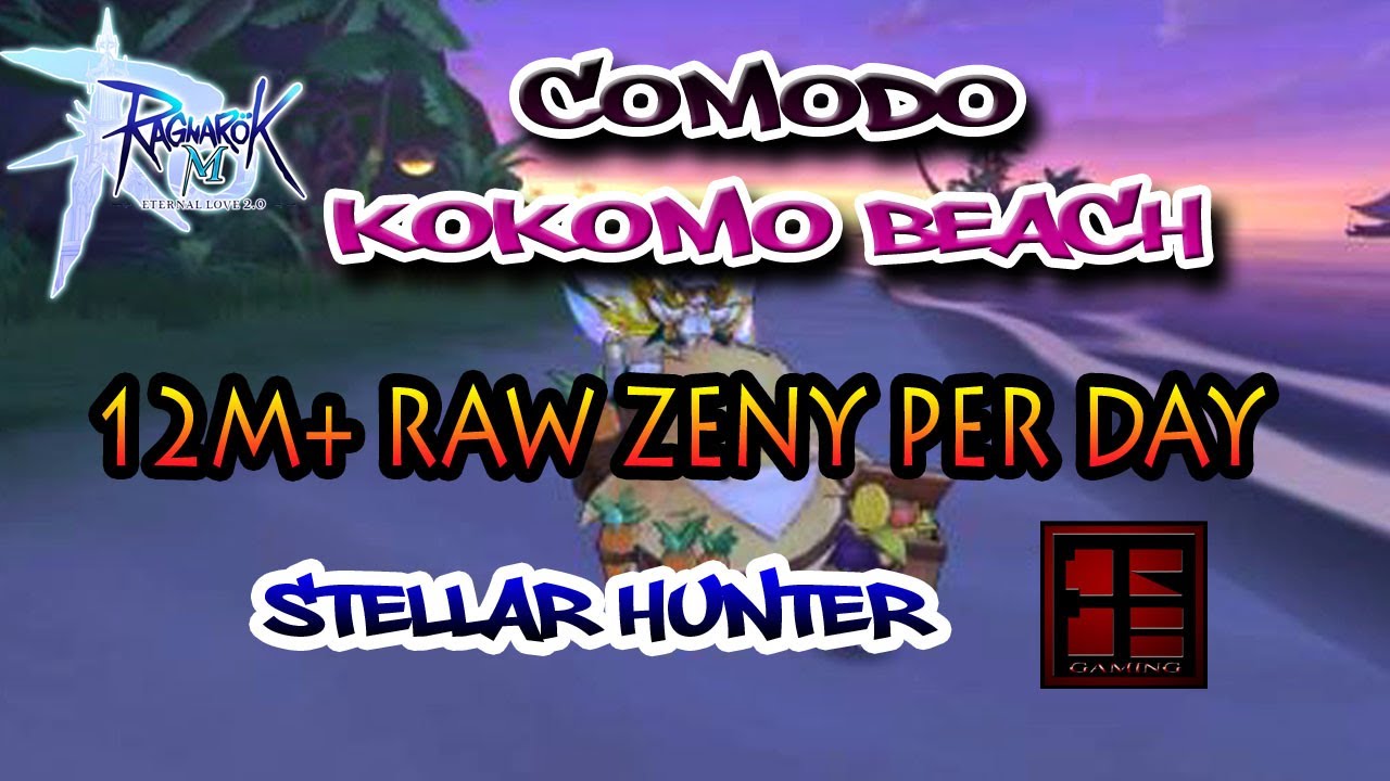 RAGNAROK M: COMODO KOKOMO BEACH FARMING MAP 12M+ RAW ZENY | STELLAR ...
