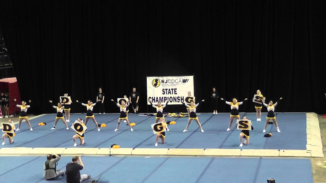 Del Val Cheerleading 2012 New Jersey State Champions - YouTube